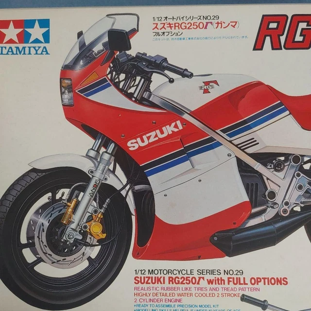 TAMIYA SUZUKI RG250 Gamma Motorrad-Modellbausatz im Maßstab 1/12, gebraucht EUR 96,26 - PicClick DE