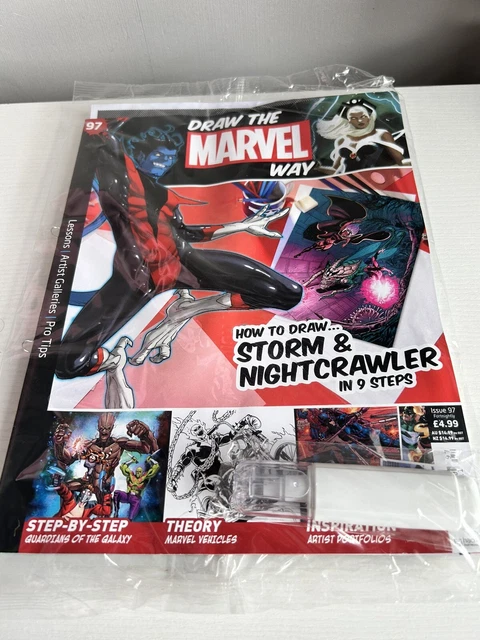 HOW TO DRAW The Marvel Way Magazine Issue 97 - Storm & Nightcrawler £4. ...