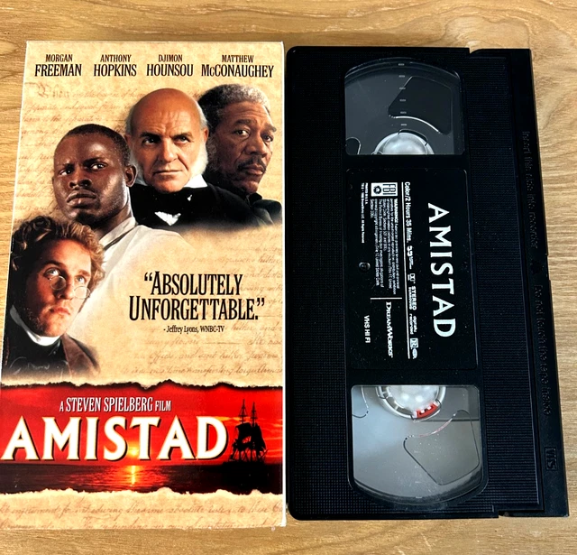 AMISTAD MORGAN FREEMAN VHS tape Ships Same Day With Tracking £8.93 ...