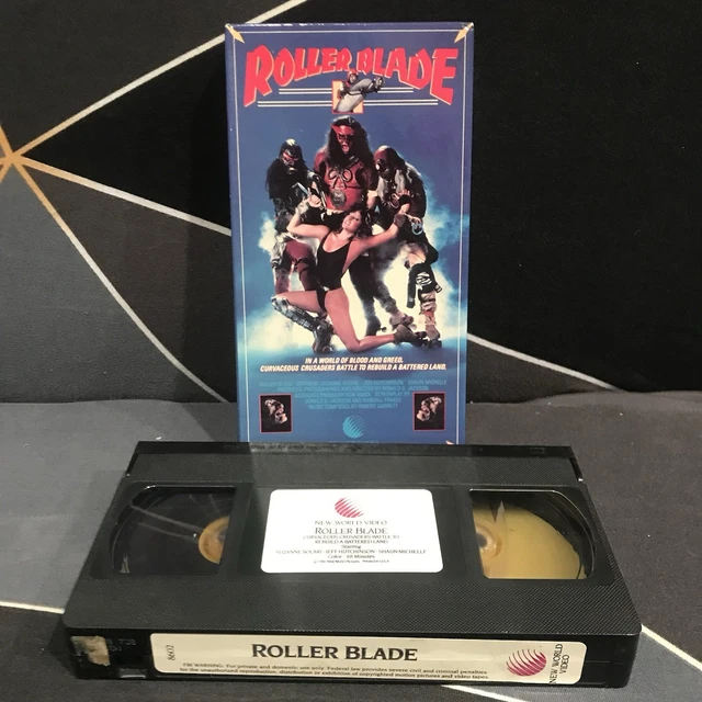 ROLLER BLADE 1986 VHS Tape by Donald G. Jackson Sci-Fi Fantasy RARE ...