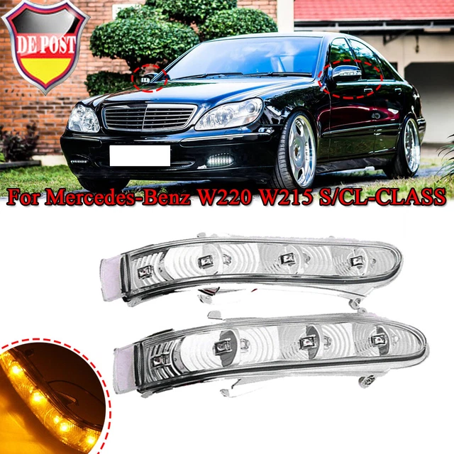 2X AUSSENSPIEGEL BLINKER Spiegelblinker Für Mercedes-Benz W220 W215 S ...
