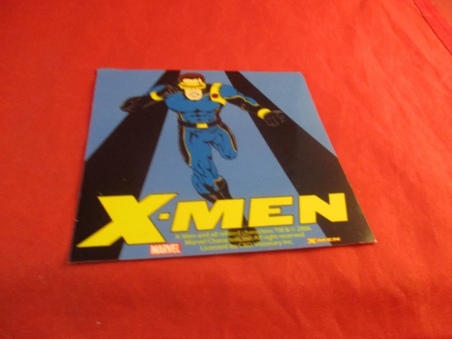 X-MEN CYCLOPS MARVEL Comic Official Sticker 2006 **NEW** EUR 6,62 ...