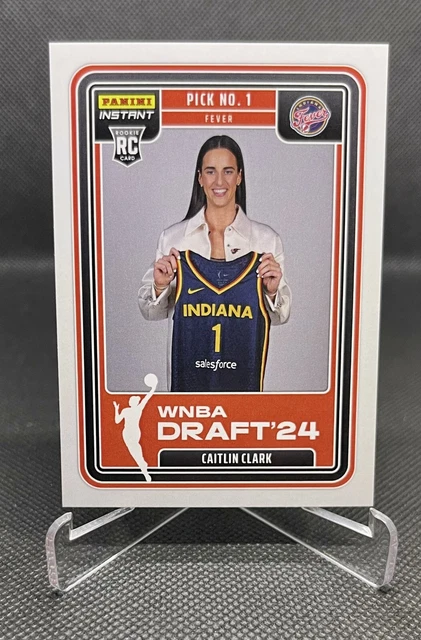 2024 PANINI INSTANT WNBA Draft Night Caitlin Clark #DN-1 carte recrue ...