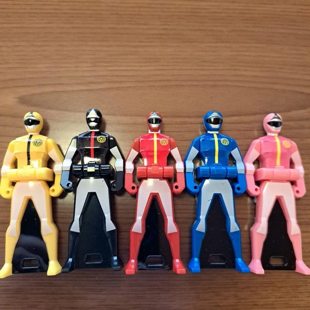POWER RANGERS SUPER Megaforce Gokaiger Ranger Key Dynaman 5p Set ...