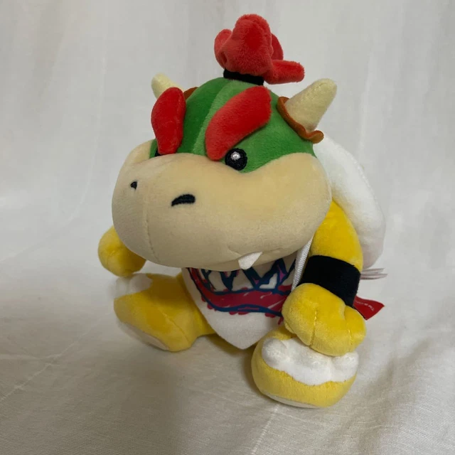 BOWSER JR. PLUSH Super Mario Bros. Doll Mini Bowser Super Nintendo ...