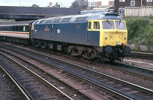 ORIGINAL COLOUR SLIDE of 47582 BR class 47 diesel - final listing £0.99 ...