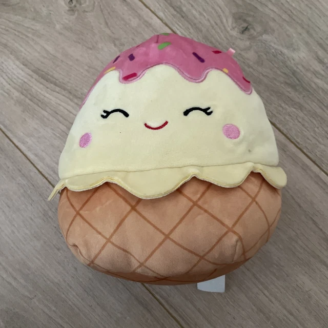 SQUISHMALLOWS SHANNON ICE Cream Sundae Snack Food Soft Plush Toy 7.5 ...