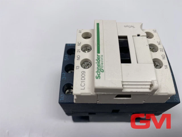 SCHNEIDER ELECTRIC CIRCUIT Breaker LC1D09P7 Contactor LC1D 230V 1NO+1NC ...
