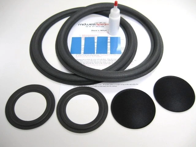 ALTEC MODEL SEVEN 7 - Kit riparazione schiuma woofer e altoparlante ...