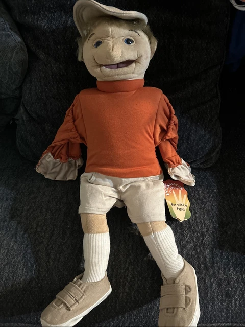FOLKMANIS BOY PUPPET w/ Cap — Hand Puppet — Great Condition-Rare ...
