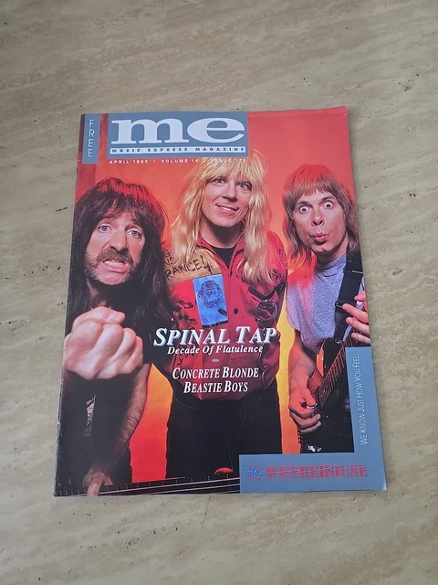 ROB REINER SPINAL Tap 1992 ME magazine No Label Beastie Boys Concrete ...