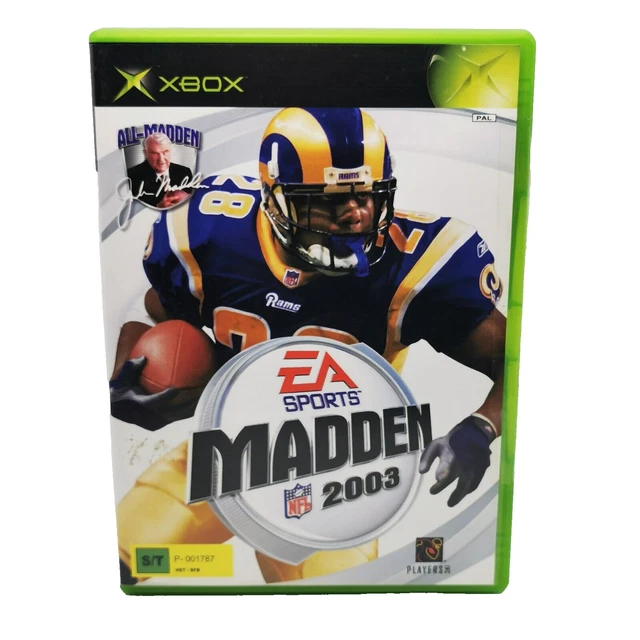 MADDEN 2003 - EA Sports NFL - Original Xbox Game - Complete with Manual ...