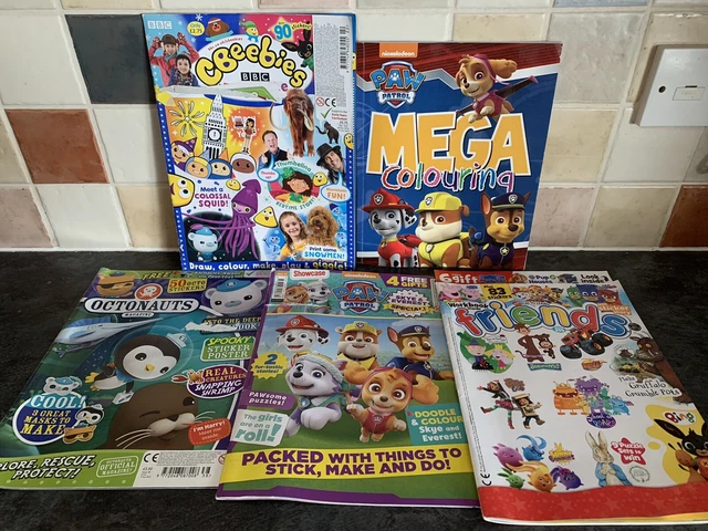 CBEEBIES /PAW PATROL/ Octonauts MAGAZINES/ Colouring / Stickers £3.00 ...