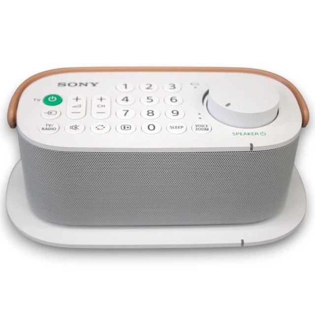SONY SRS-LSR200 PERSONAL Audio TV Speaker Wireless Charging Dock White ...
