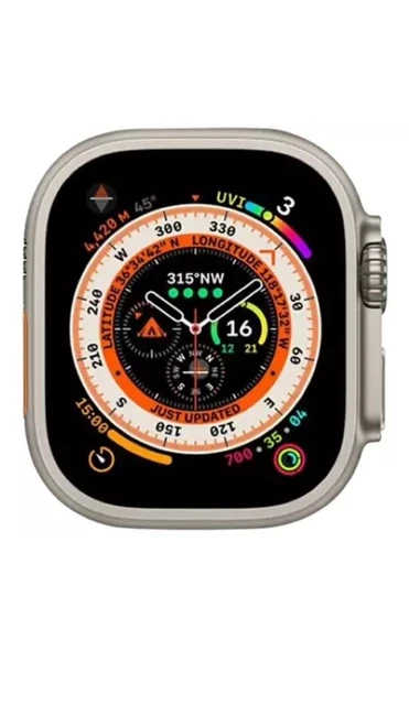 APPLE WATCH ULTRA 49mm (845) Titanium Case & Ceramic Case Sapphire ...