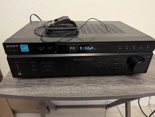 SONY STR-DE197 AV Stereo Receiver Amplifier Digital AM FM Tuner no ...