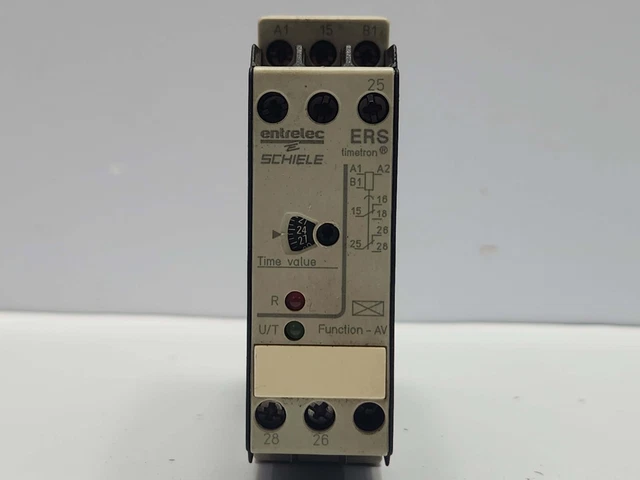ENTRELEC SCHIELE 2.430.910.02 Ers Timetron On Delay Timer Relay $188.91 ... ENTRELEC SCHIELE 2.430.910.02 Ers Timetron On Delay Timer Relay $188.91 ...