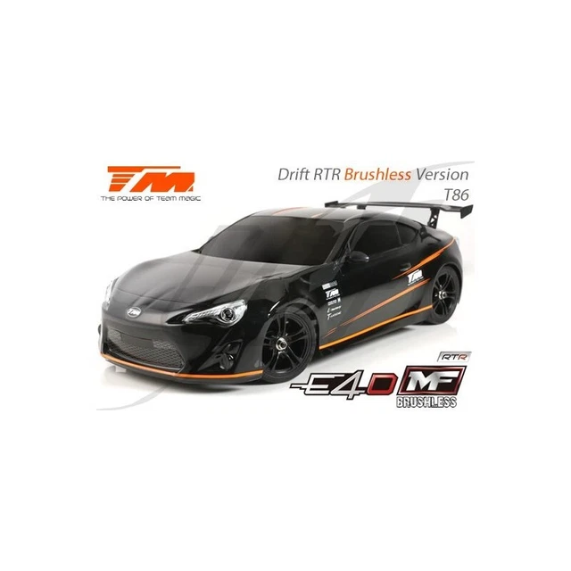 FR- AUTO 1/10 Elettrico 4WD Drift RTR Brushless Team Magic E4D-MF T86 ...