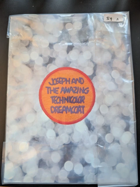 1970S JOSEPH TECHNICOLOR Dreamcoat Programme Libretto West End Vintage ...