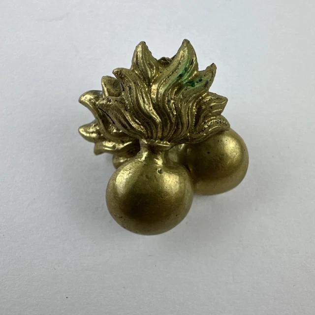 BRITISH ARMY ROYAL Welsh Fusiliers Regimental Brass Collar Badges £10. ...