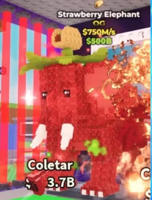 BRAINROT OG STRAWBERRY Elephant 750M/s $5,100.00 - PicClick AU