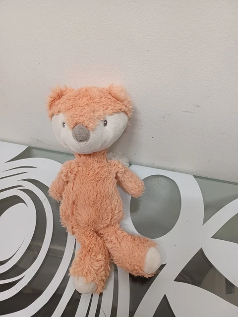 BABY GUND TOOTHPICK fox small plush toy ex £9.72 - PicClick UK