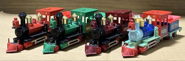 DISNEY WESTERN RIVER Railway Diecast Scale Model Set Of 4 £214.73 ...