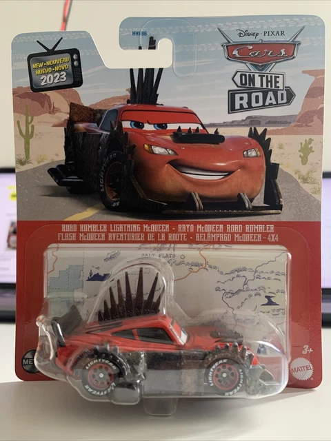 DISNEY PIXAR CARS Lightning McQueen Road Rumbler Mattel Official ...