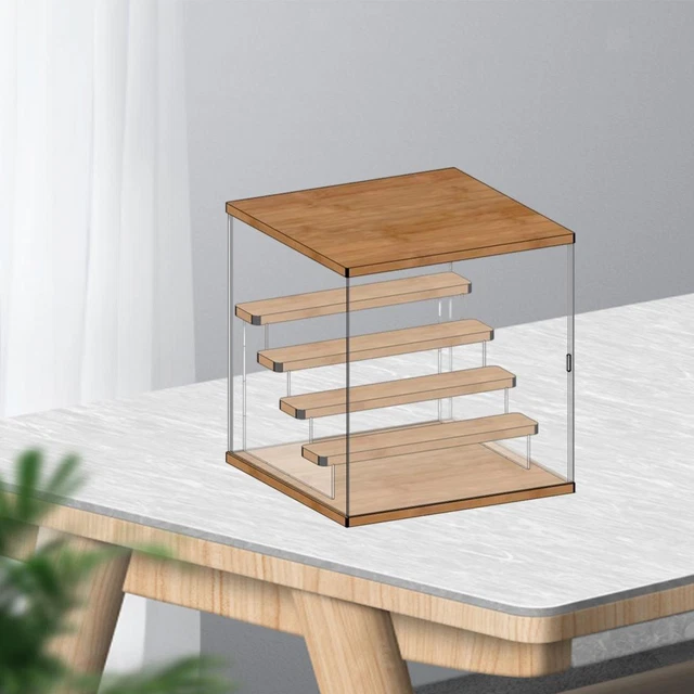 LARGE ACRYLIC DISPLAY Case Ladder Storage Riser Stand 5 Ladder £58.46 ...