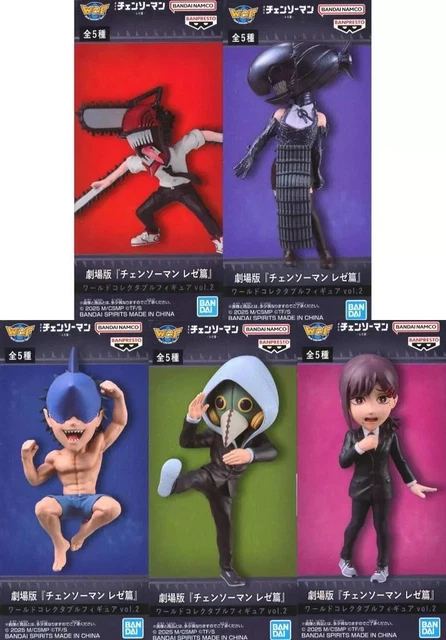 CHAINSAW MAN MOVIE Reze Arc WCF World Collectable Figure Vol.1 Complete ...