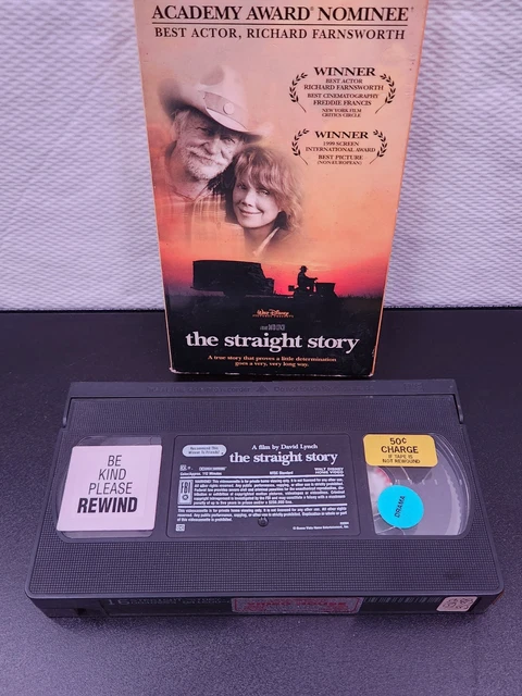DAVID LYNCH THE Straight Story VHS 2000 Academy Award Nominee Richard ...