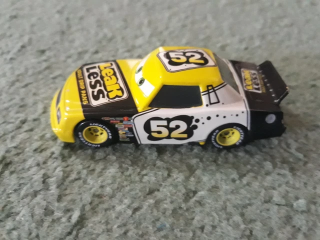 DISNEY PIXAR CARS Claude Scruggs aka Leak Less No 52 diecast toy car £4 ...