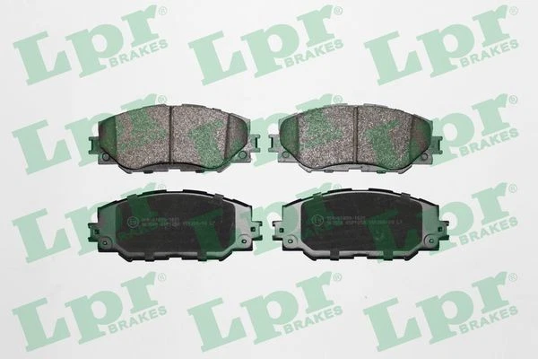 BRAKE PAD SET Disc Brake 05P1258 For Lexus Toyota Yaris/Vitz Corolla ...