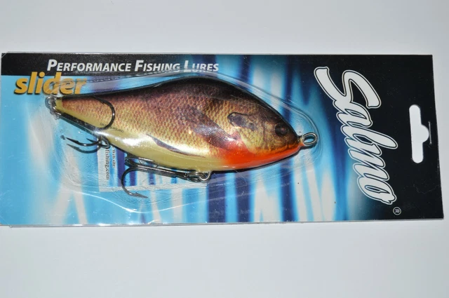 SALMO SLIDER 12 sd12f rs 4.5" real sunfish floating twitchbait musky ...