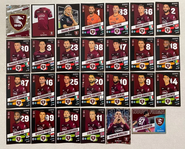 CALCIATORI PANINI 2022-23 Squadra Completa Napoli Campione D'italia 27 Figurine EUR 17,99 ...