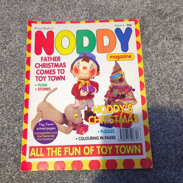 RARE ENID BLYTON'S Noddy Comic Book Magazine Rare Issue No 6 Issued ...