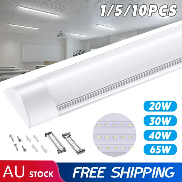 LED SLIM CEILING Batten Tube Light 30CM 60CM 90CM 120CM Linear Fluro ...