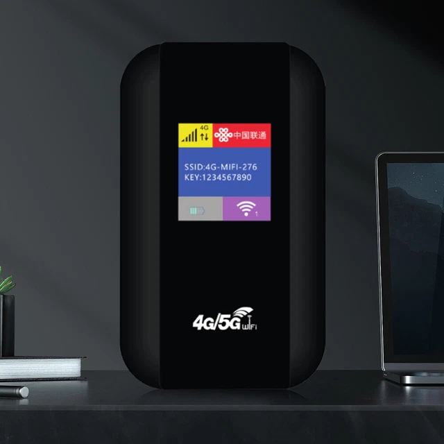 PORTABLE POCKET WIFI Router 150Mbps MiFi Modem Router 2100mAh for ...