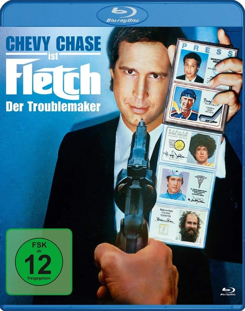 FLETCH (BLU-RAY) CHEVY Chase Tim Matheson Joe Don Baker Dana Wheeler ...