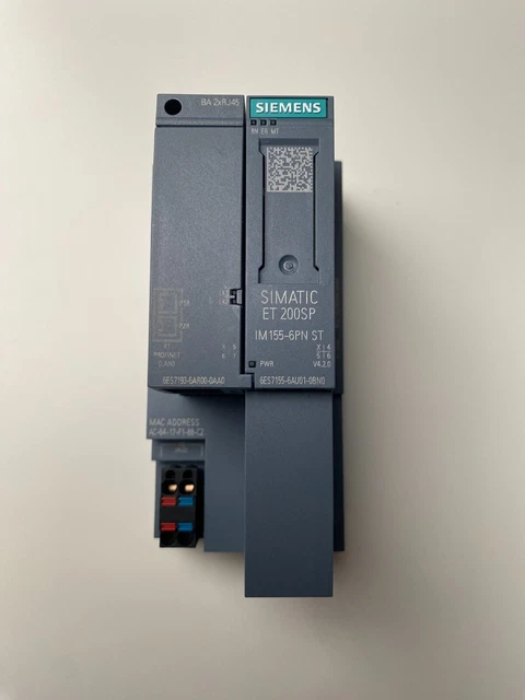 SIEMENS SIMATIC ET 200Sp Im 155-6Pn St, 6Es71556Au010Bn0 Profinet £260. ...