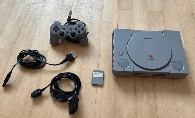 PLAYSTATION 1 - PS1 - PSX Konsole - SCPH-7502 - MOD CHIP PAL-NTSC EUR ...