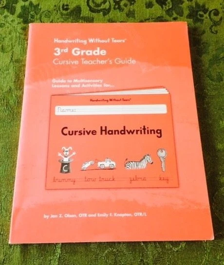 HANDWRITING WITHOUT TEARS 3rd Grade Cursive Teacher s Guide Home School handwriting-without-tears-3rd-grade-cursive-teacher-s-guide-home-school