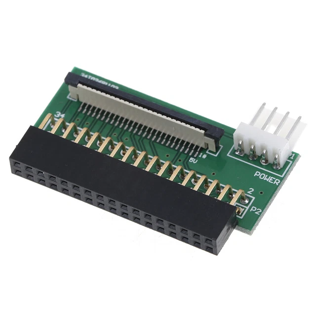 34PIN FLOPPY INTERFACE to 26pin FFC FPC flat cable adapter PCB ...