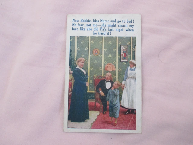 VINTAGE COMIC POSTCARD. Bamforth Life Model Comic Series No 1105. £2.55 ...