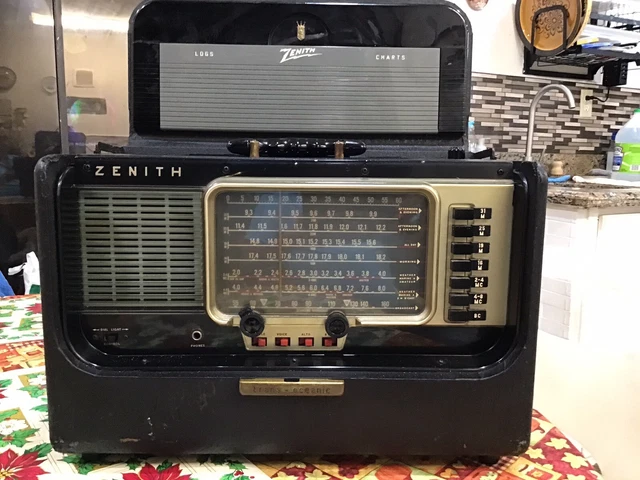 VINTAGE ZENITH TRANS-OCEANIC Tube Radio Model Y600 £63.20 - PicClick UK