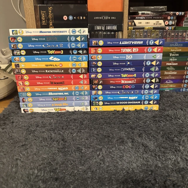 DISNEY PIXAR DVD Bundle £63.12 - PicClick UK