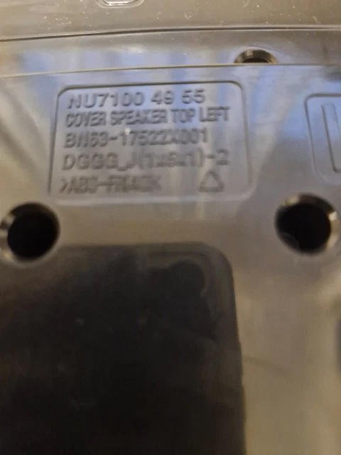 SAMSUNG 58&LED SMART Tv (Ue58Ru7100K) Set Internal Spekers Bn63 ...