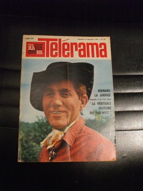 TELERAMA N° 621 10/ 12/1961 bernard la jarrige hemingway le pere duval EUR 15,00 - PicClick FR