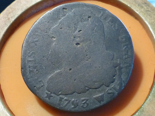 LOUIS XVI - 2 SOLS AU FAISCEAU - 1793 W de L'AN 4 - TOP RARETE ! Var ...