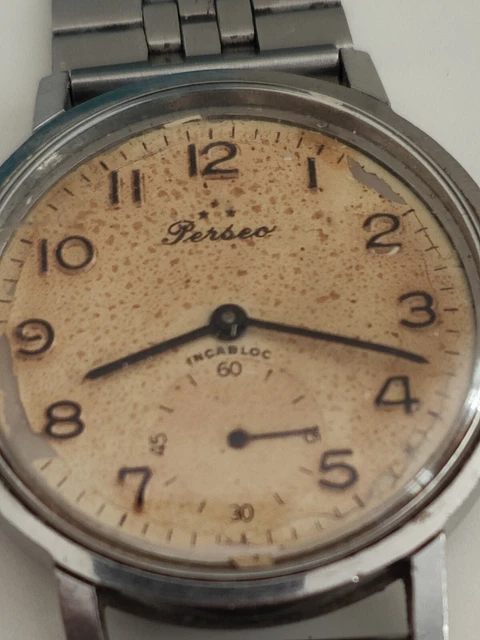 PERSEO FS ASSEGNATO Vintage Watch Steel Perseo Ferrovie Dello Stato EUR ...